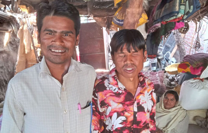 Blind Man Sees God in Daily Life – Mission India